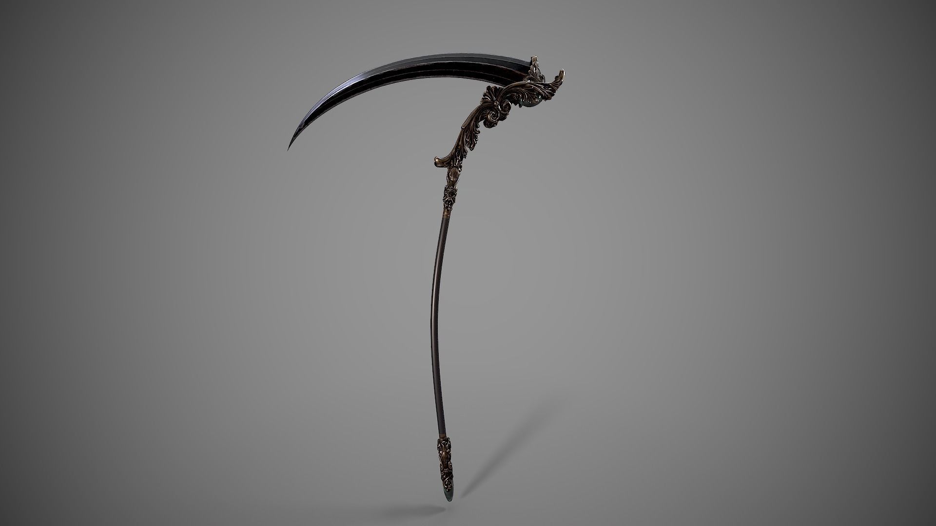 3D model Scythe VR / AR / low-poly | CGTrader
