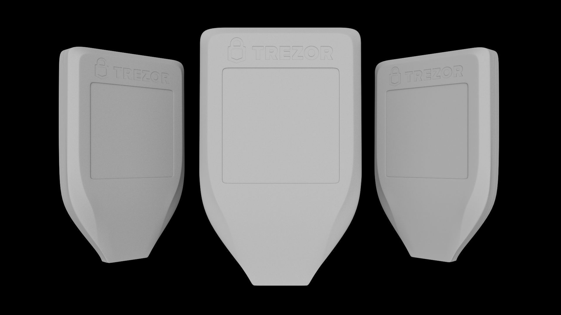 Trezor Wallet Model T 3D model | CGTrader