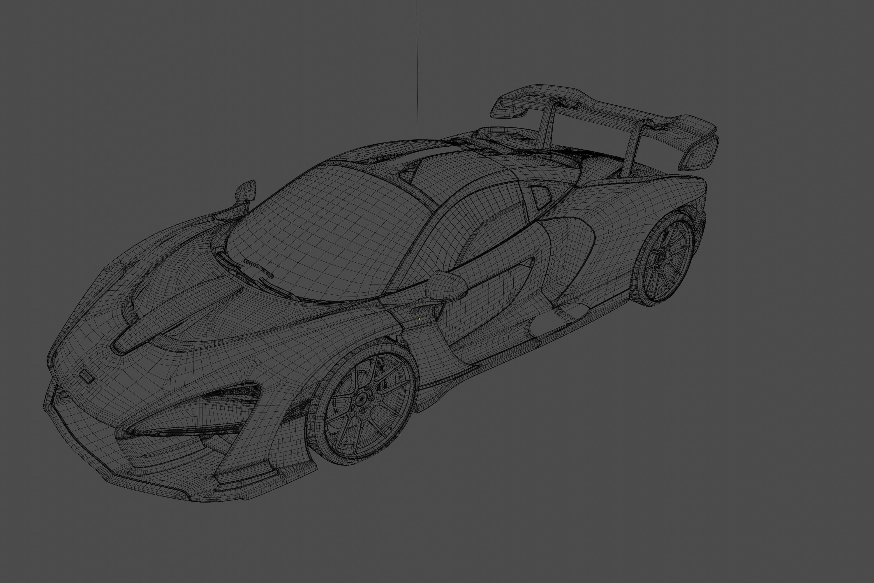 Mclaren senna 3D model | CGTrader