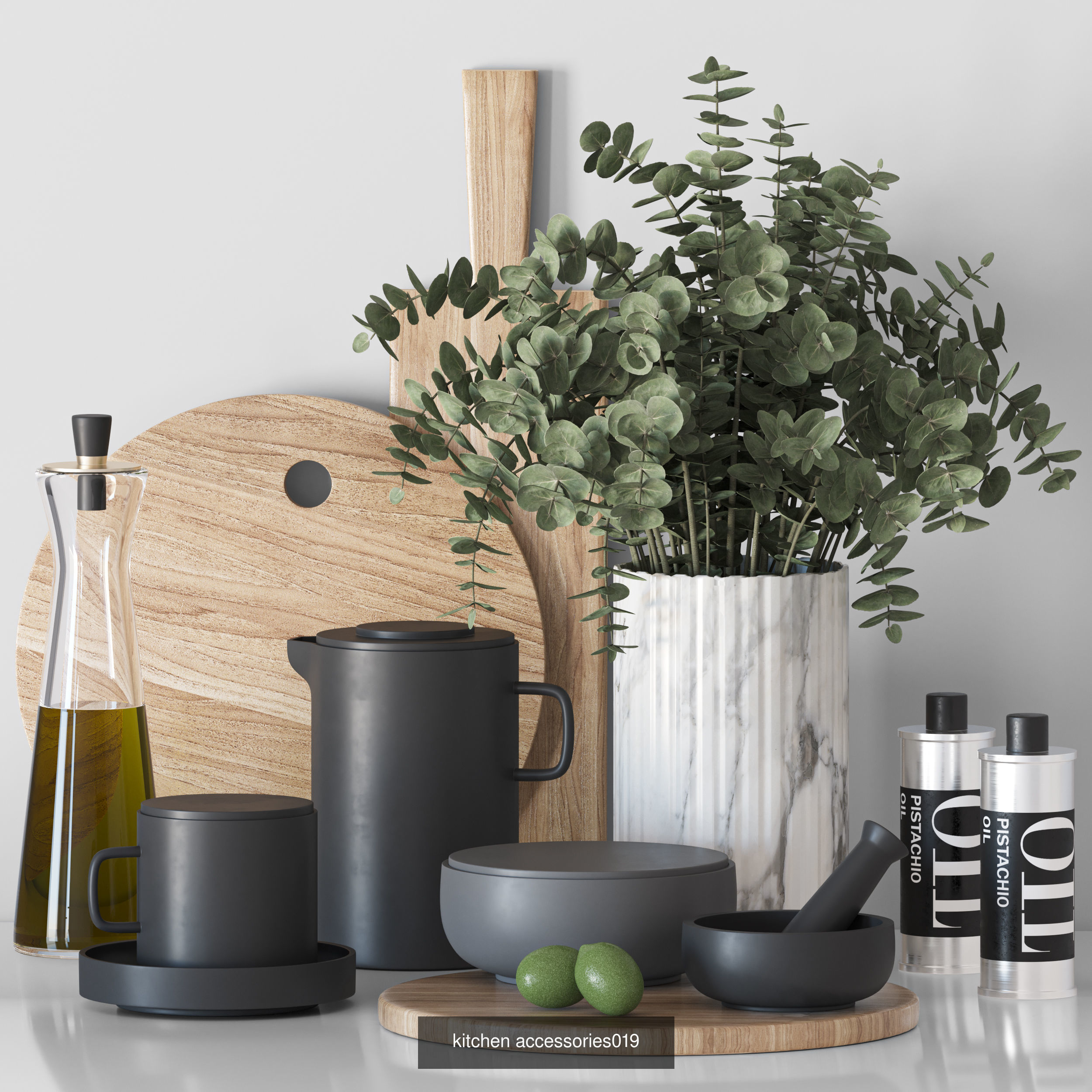 5 kitchen accessories collections vol 4 | CGTrader