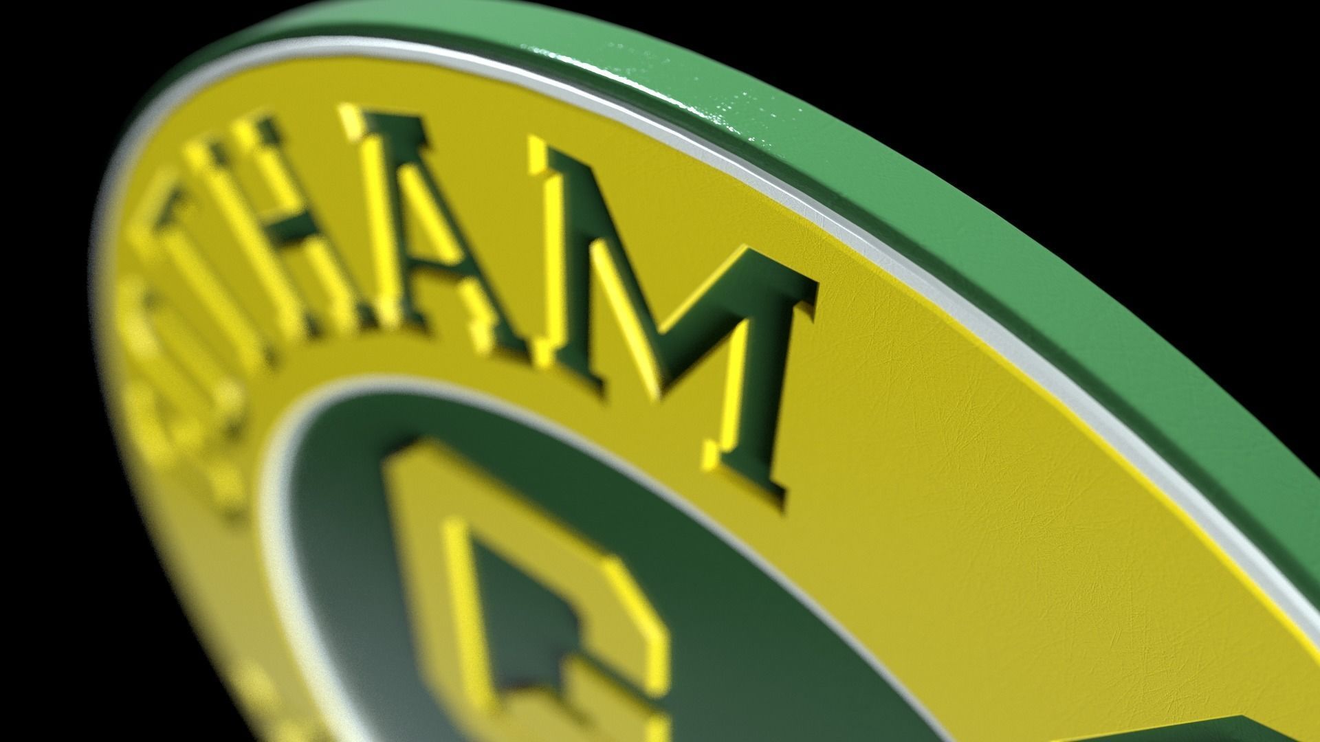 Gotham city university logo 3D model 3D model | CGTrader