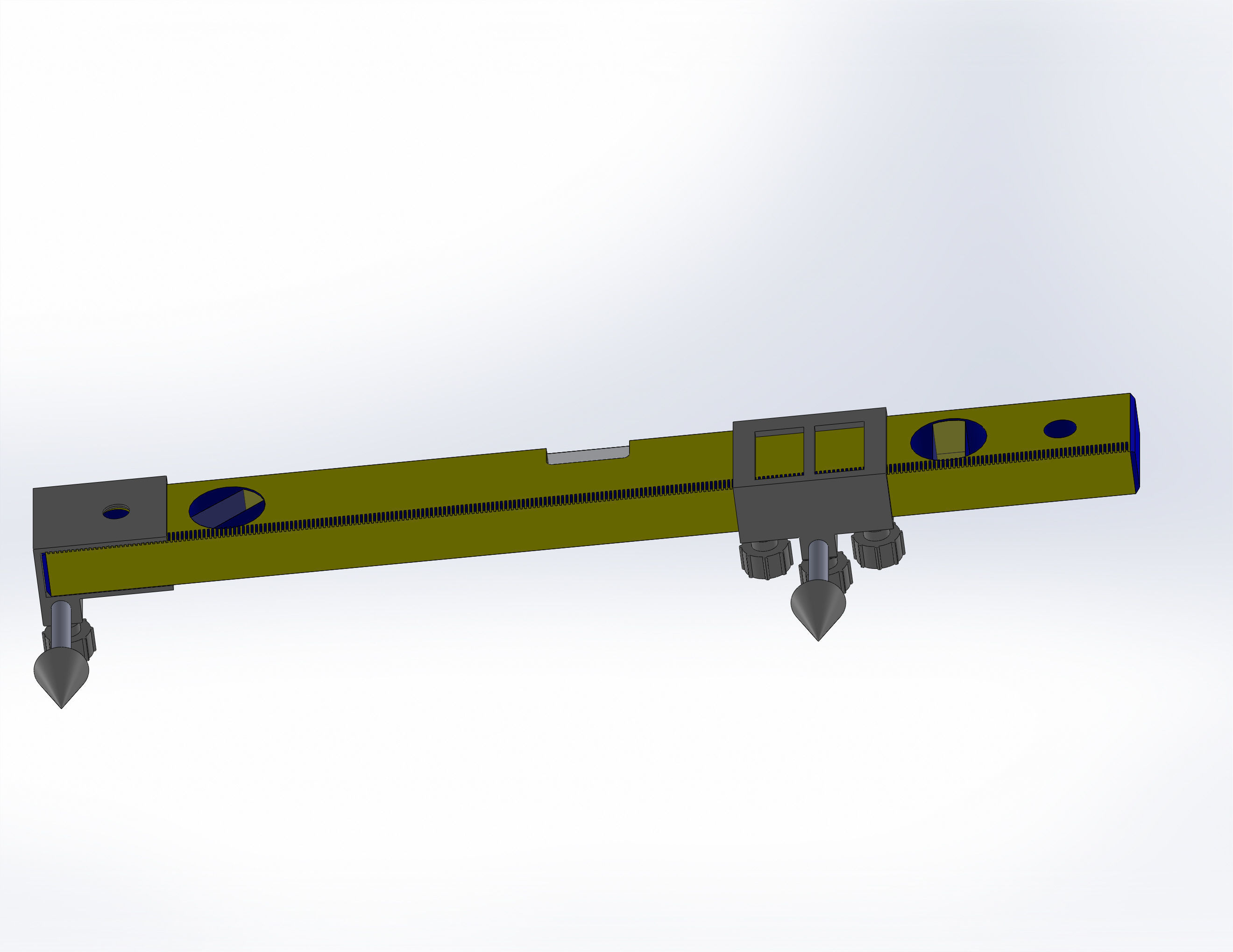 Ruler 3D model 3D printable | CGTrader