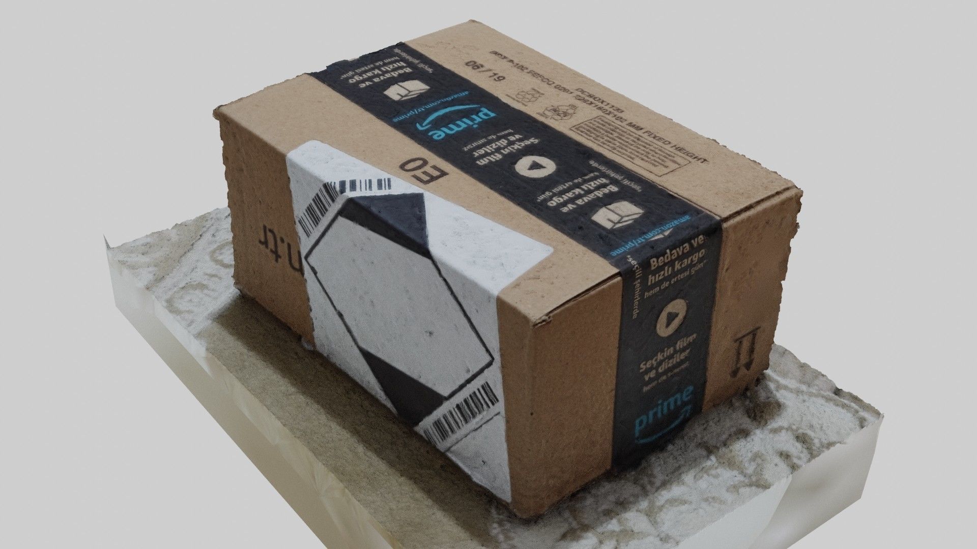 Amazon Prime Cargo Box 3D Model 3D model | CGTrader