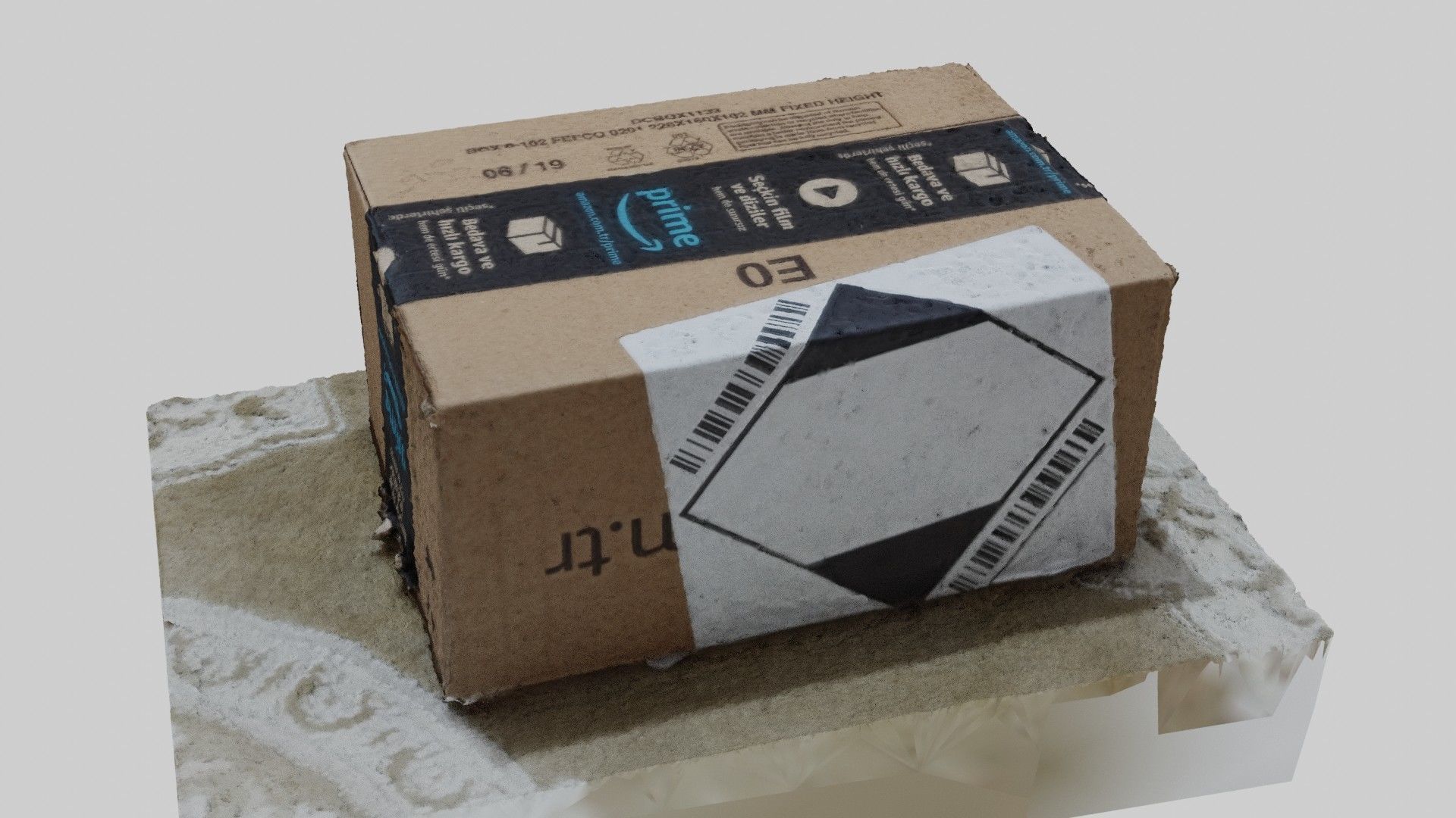 Amazon Prime Cargo Box 3D Model 3D model | CGTrader