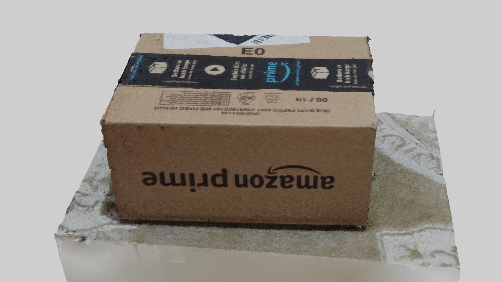 Amazon Prime Cargo Box 3D Model 3D model | CGTrader