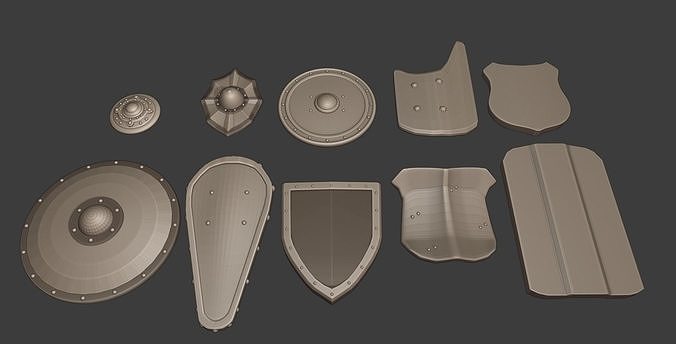 Plain Knight Shield