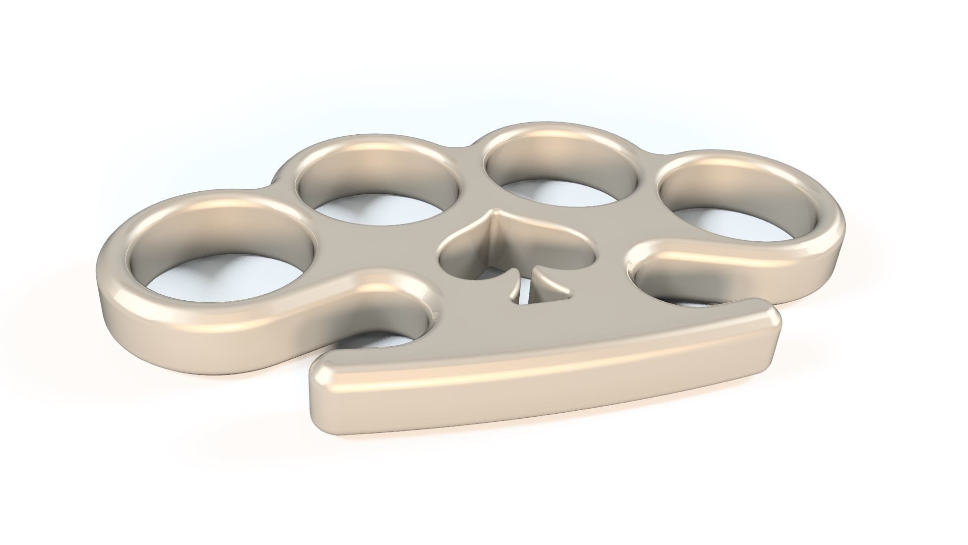 3D model Knuckle Duster Model 01 VR / AR / low-poly | CGTrader