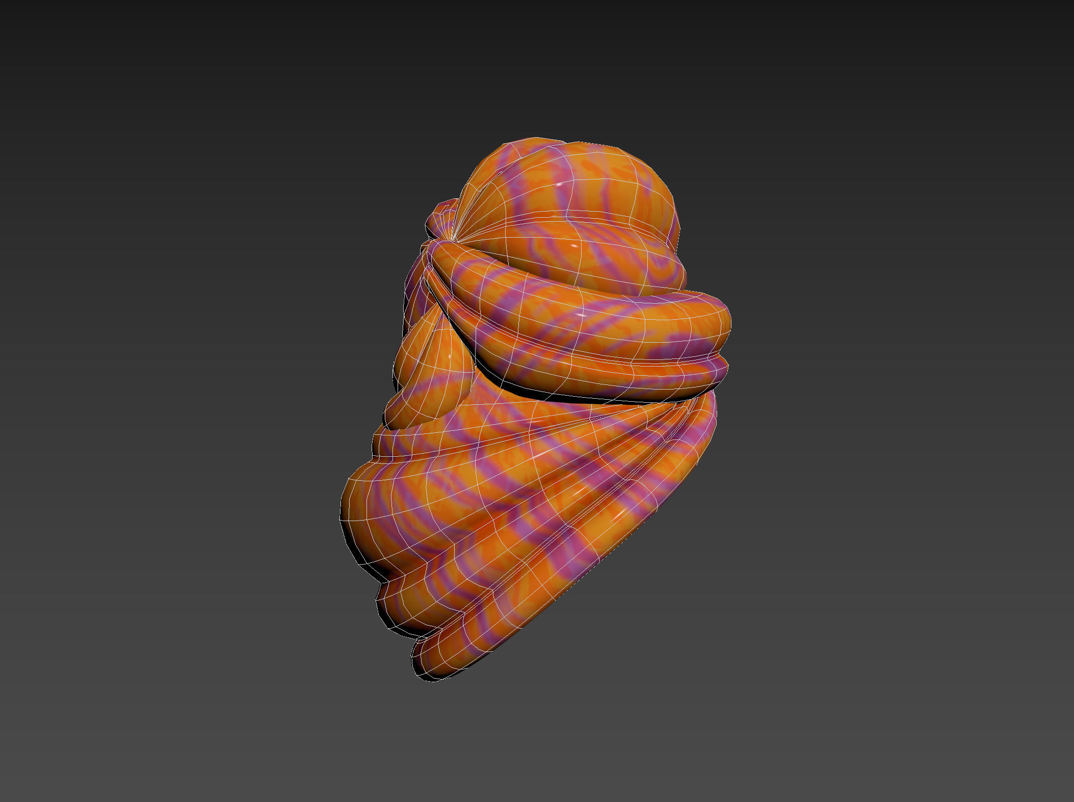 Lady Turban 3D model | CGTrader