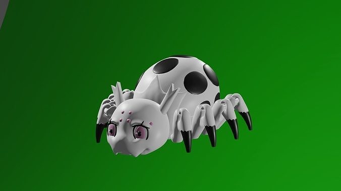 KUMOKO SPIDER FLEXI HALLOWEEN 3D model 3D printable | CGTrader