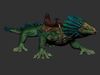 varactyl lizard 3D model 3D printable | CGTrader