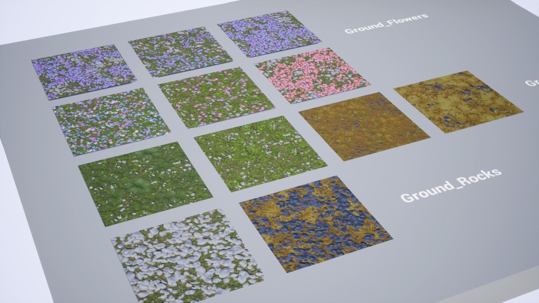 Stylized Ground Materials Texture | CGTrader