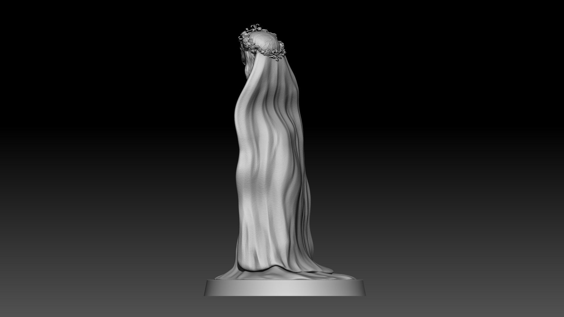 Corpse Bride Emily 3D Print 3D model 3D printable | CGTrader