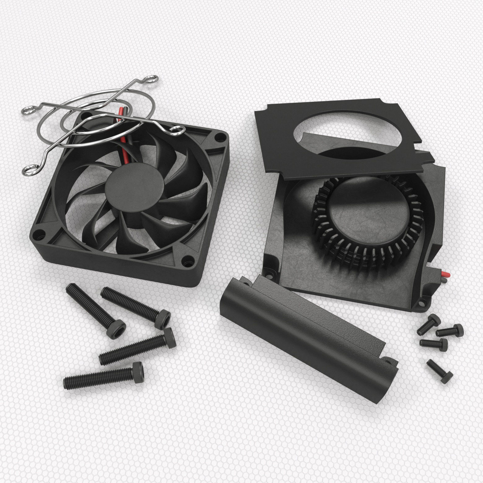 3d printer fan 3D model | CGTrader