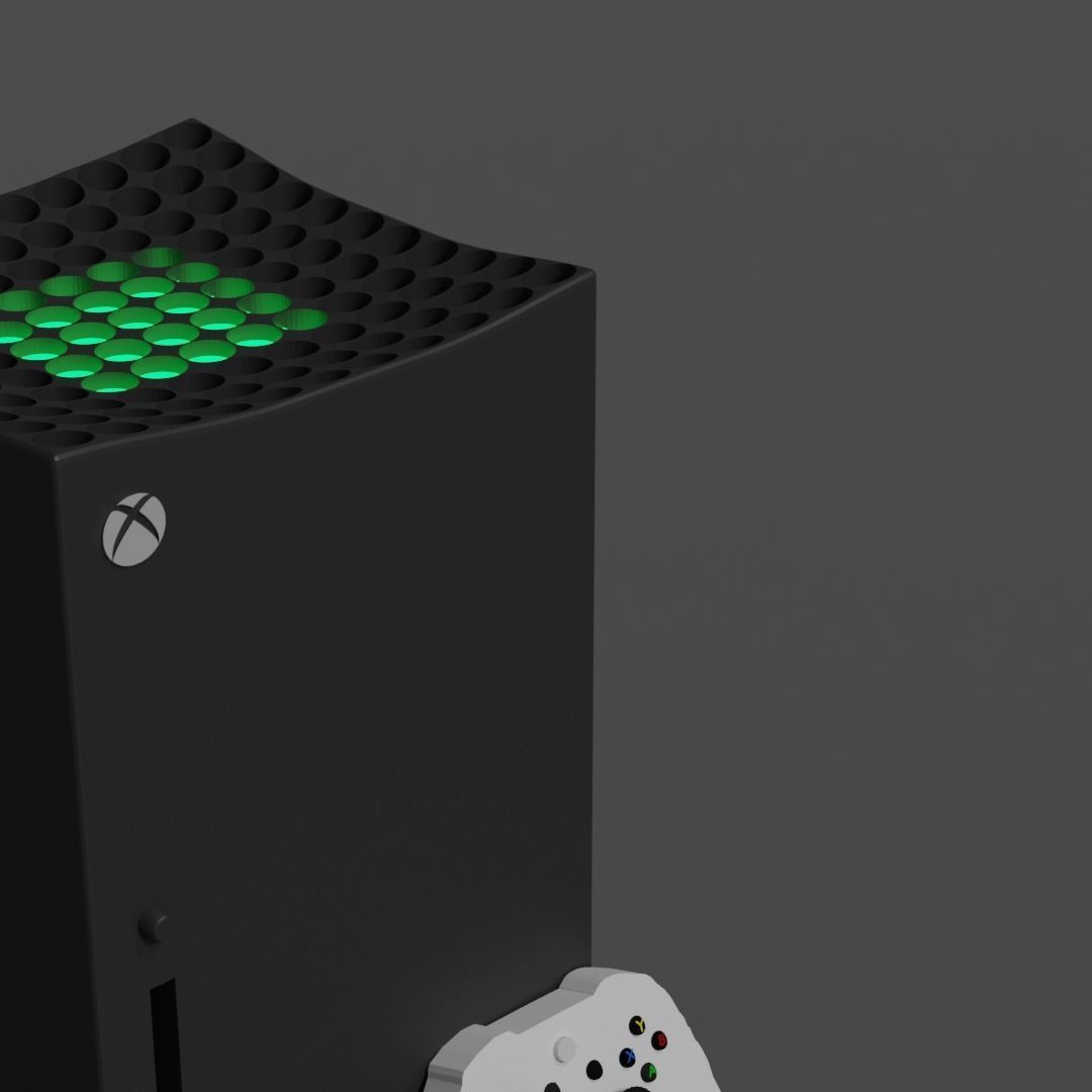 X-Box Console 3D model animated | CGTrader