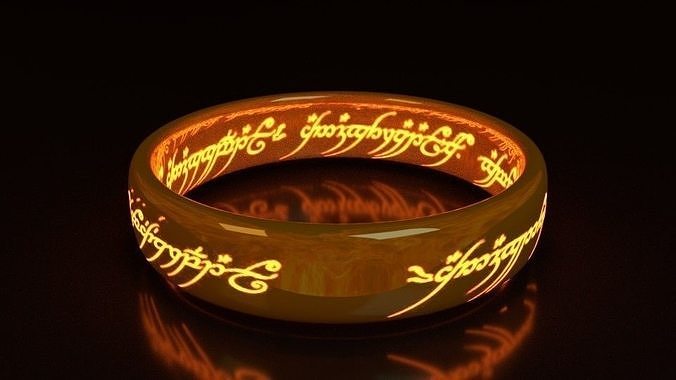 Lord of the Rings The Ring of Power 3D model | CGTrader