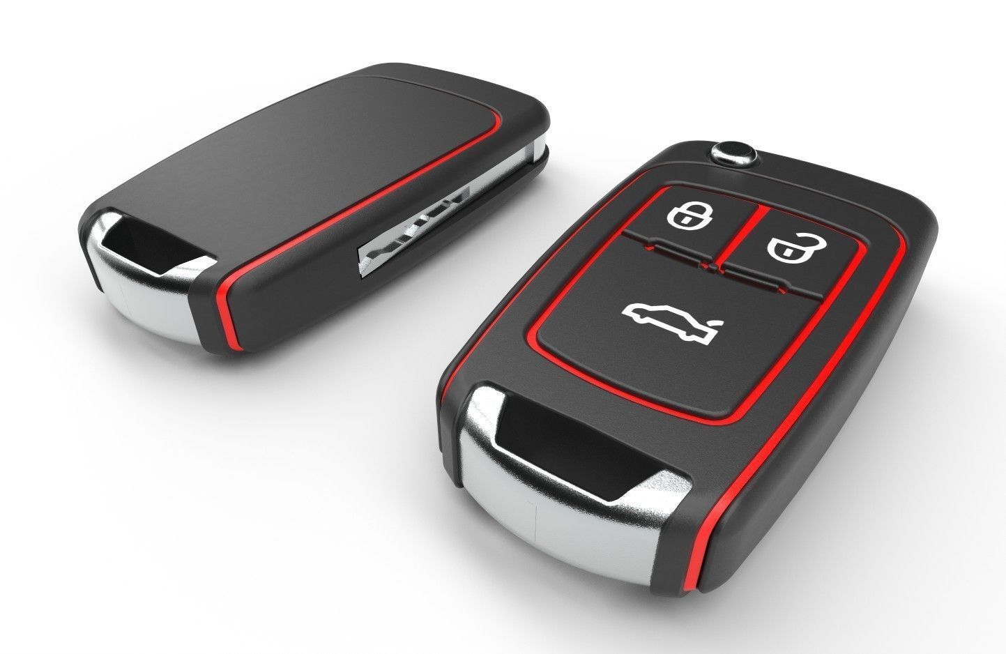 Car key Model 1 3D model | CGTrader