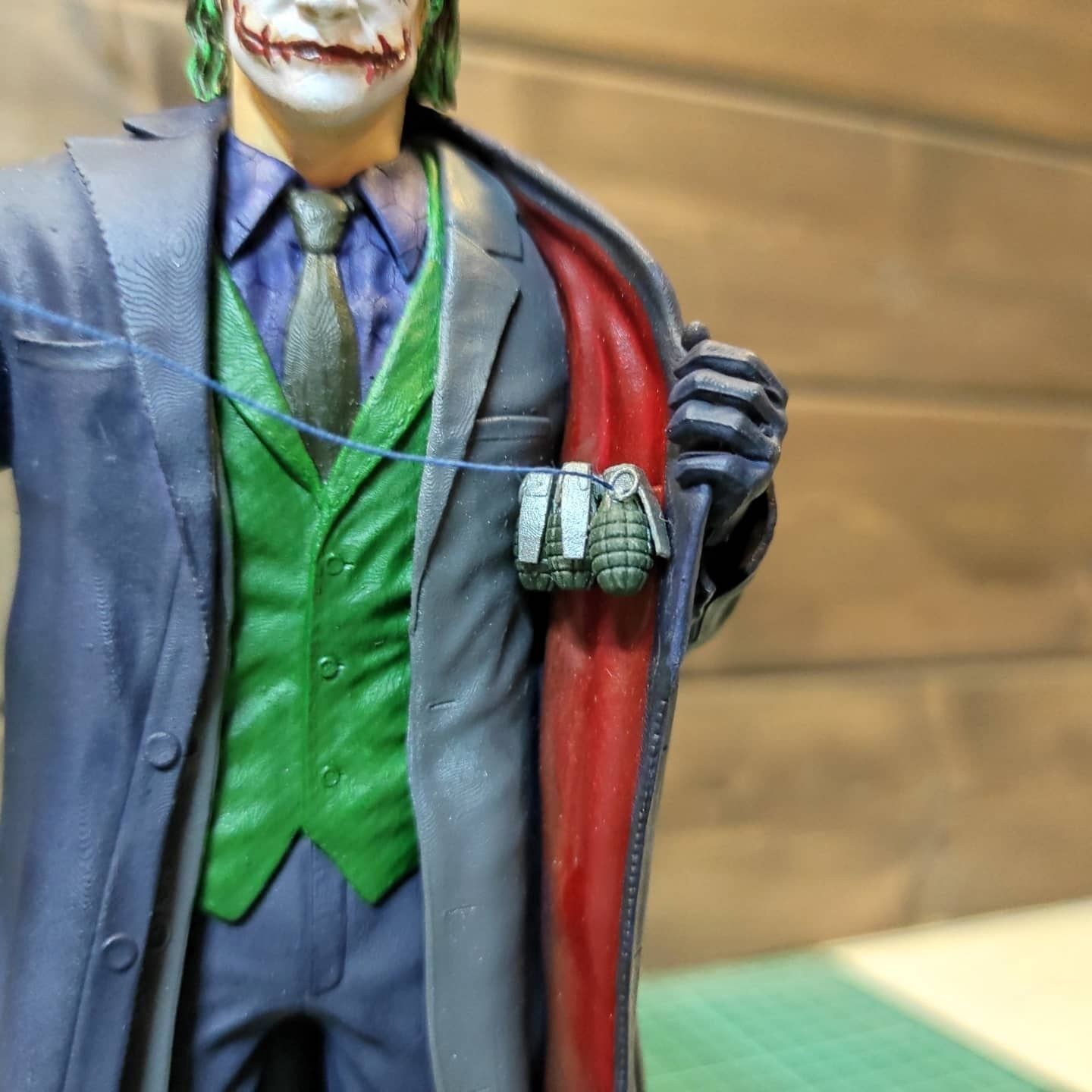 Joker Heath Ledger 3D model 3D printable | CGTrader