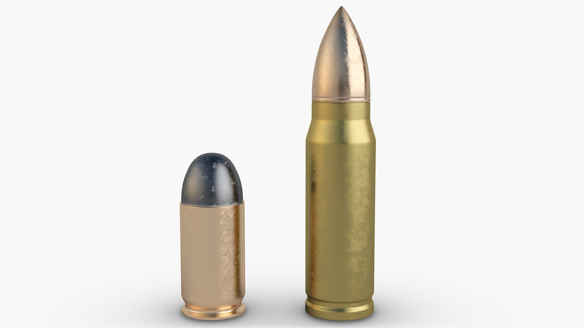 Bullet 3D model rigged | CGTrader