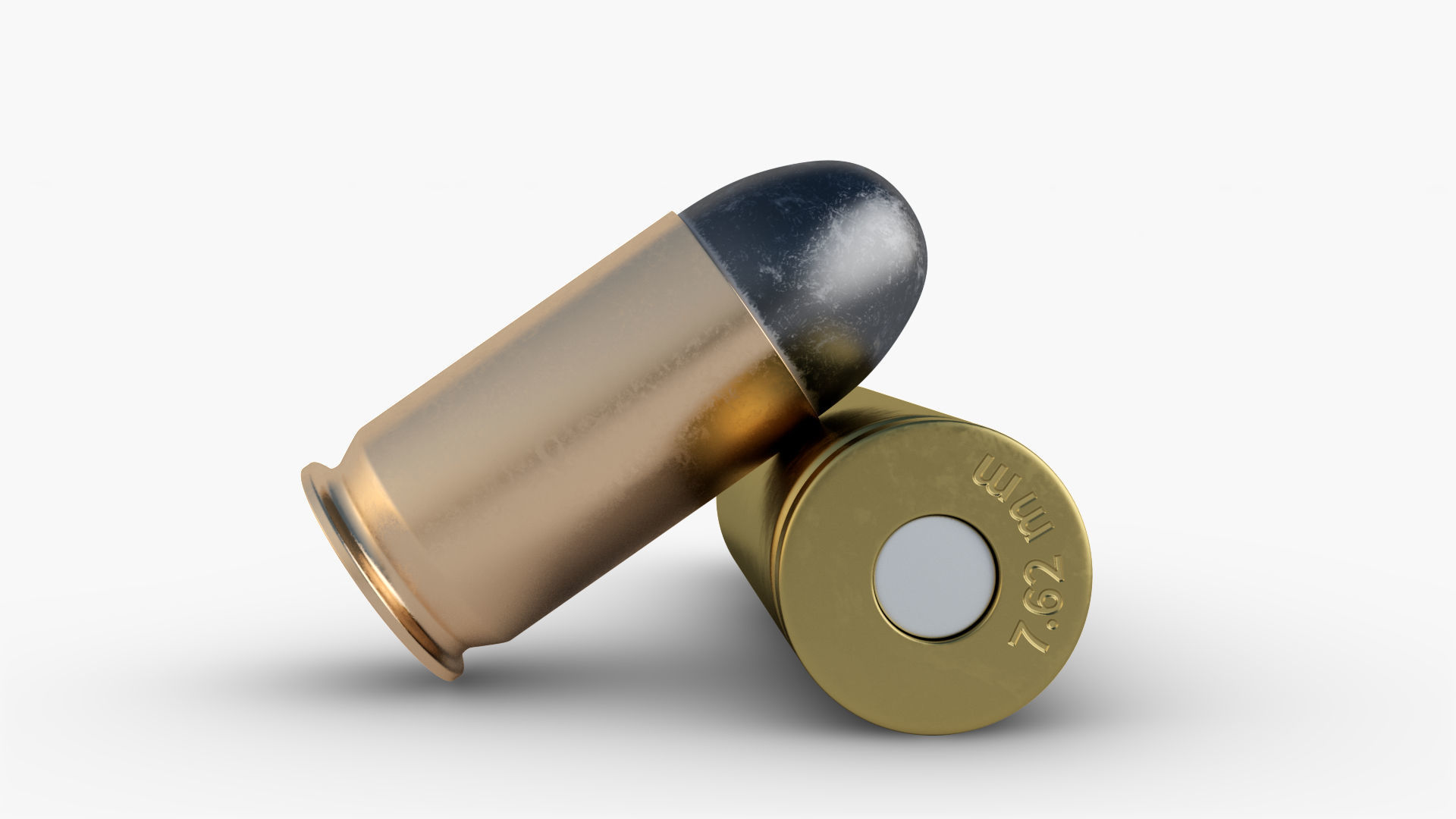 Bullet 3D model rigged | CGTrader