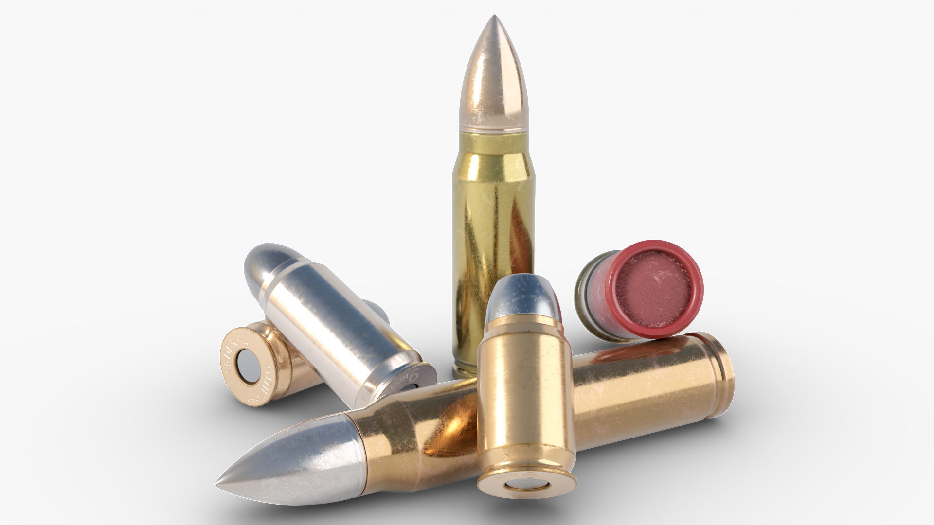 Bullet Pack 3D model rigged | CGTrader