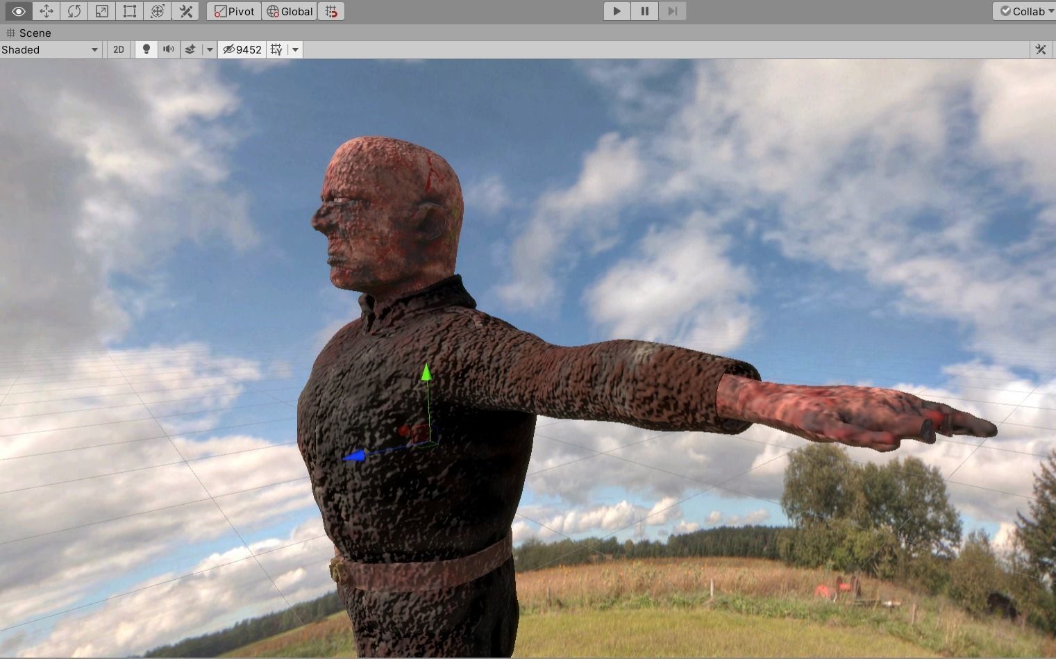 3D model Bad Corpse Torn Soldier Gore Man VR / AR / low-poly | CGTrader