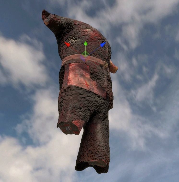 3D model Bad Corpse Torn Soldier Gore Man VR / AR / low-poly | CGTrader