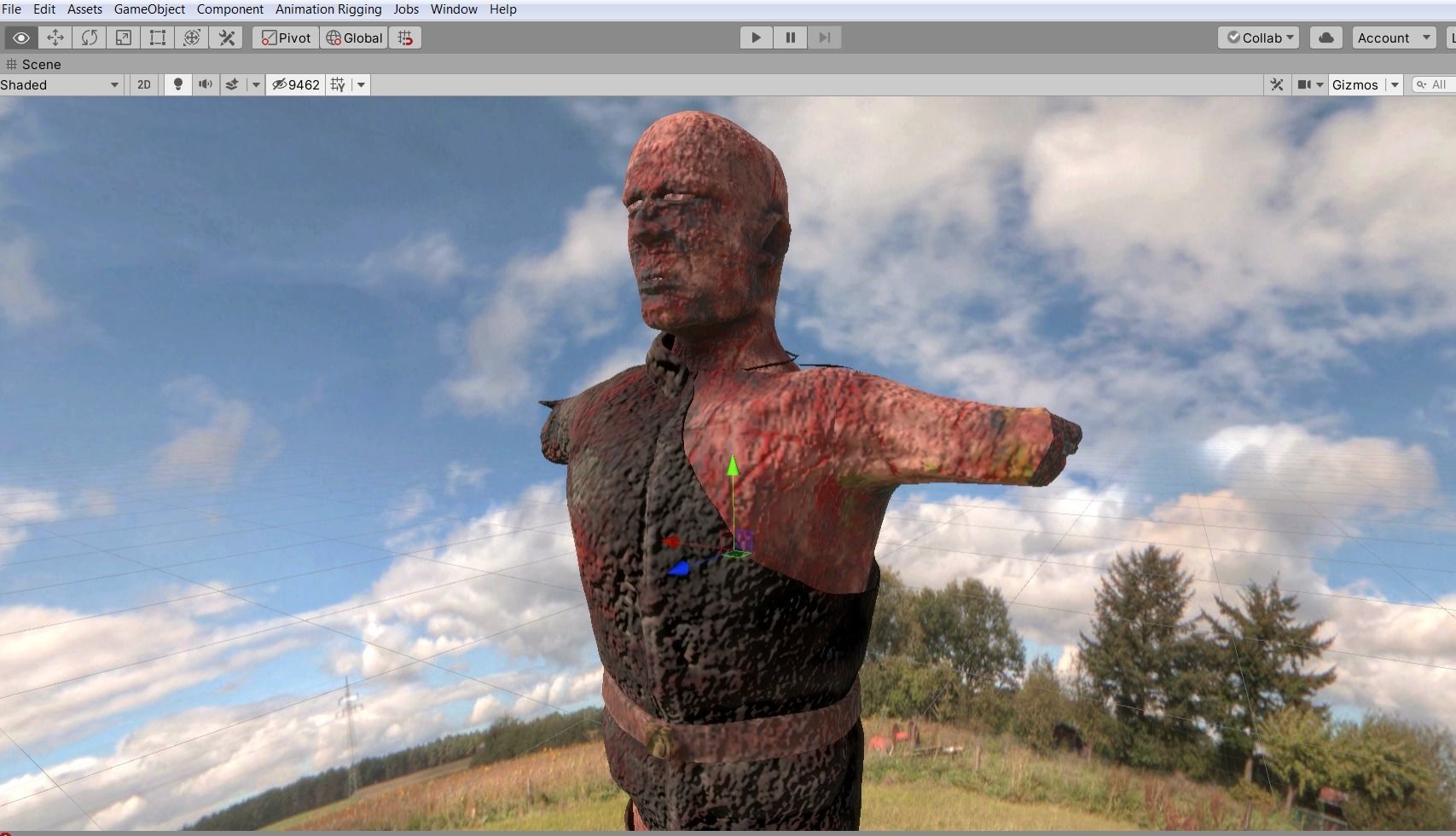 3D model Bad Corpse Torn Soldier Gore Man VR / AR / low-poly | CGTrader