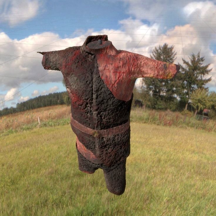 3D model Bad Corpse Torn Soldier Gore Man VR / AR / low-poly | CGTrader