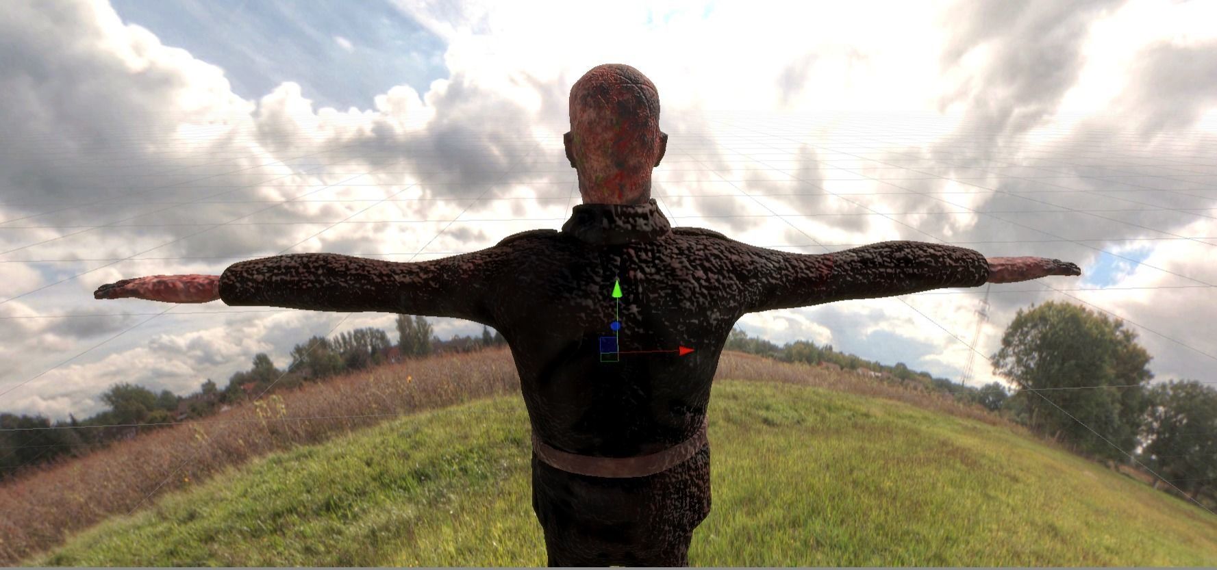 3D model Bad Corpse Torn Soldier Gore Man VR / AR / low-poly | CGTrader