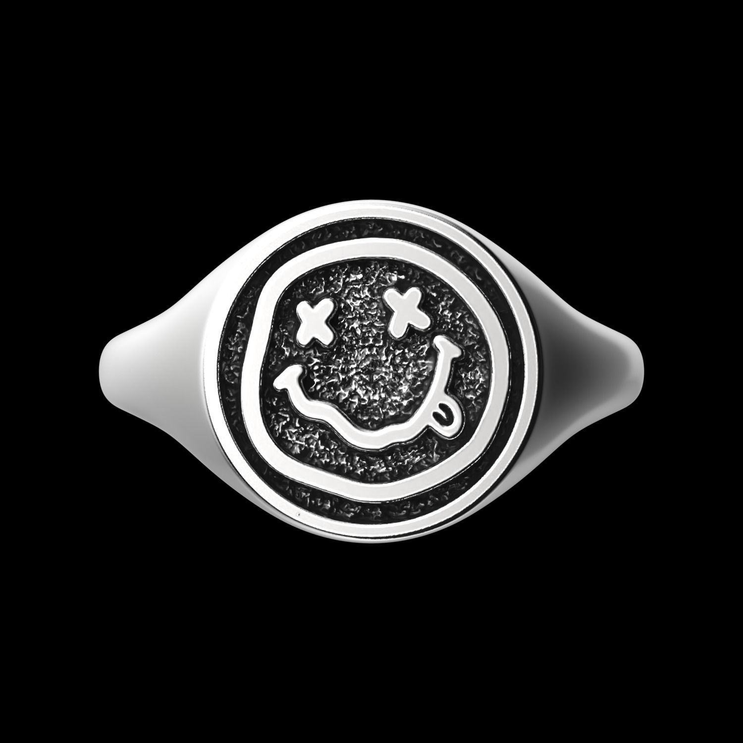 Nirvana ring 3D model 3D printable | CGTrader