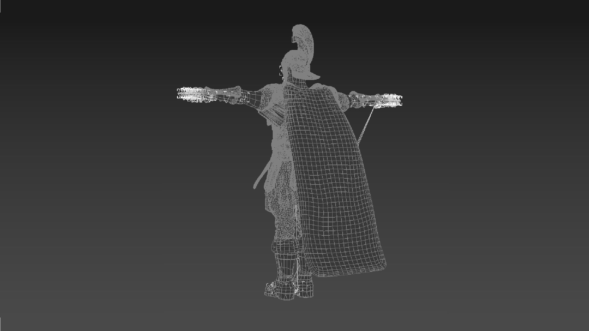 3D model Roman Soldier VR / AR / low-poly | CGTrader