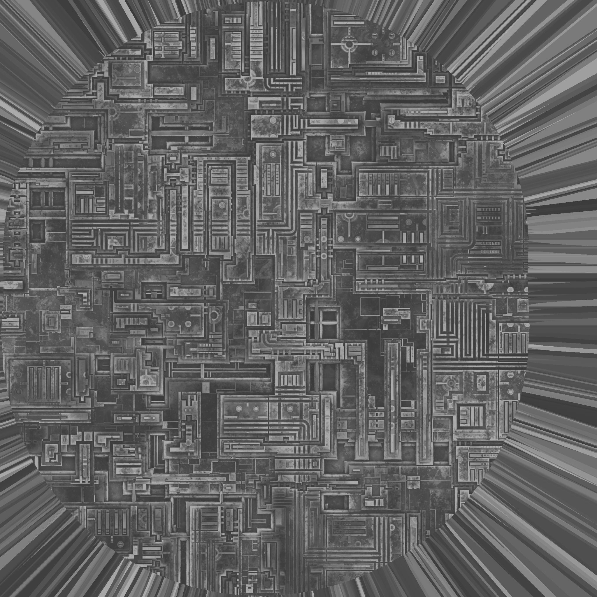 Sci fi city Blocks 3D model | CGTrader