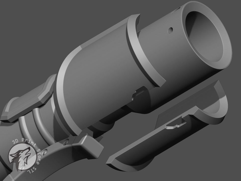 Jinx Weapon Collection LOL - Fan Art 3D print model 3D model 3D ...