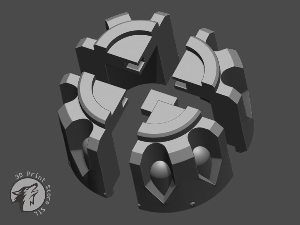 Jinx Weapon Collection LOL - Fan Art 3D print model 3D model 3D ...