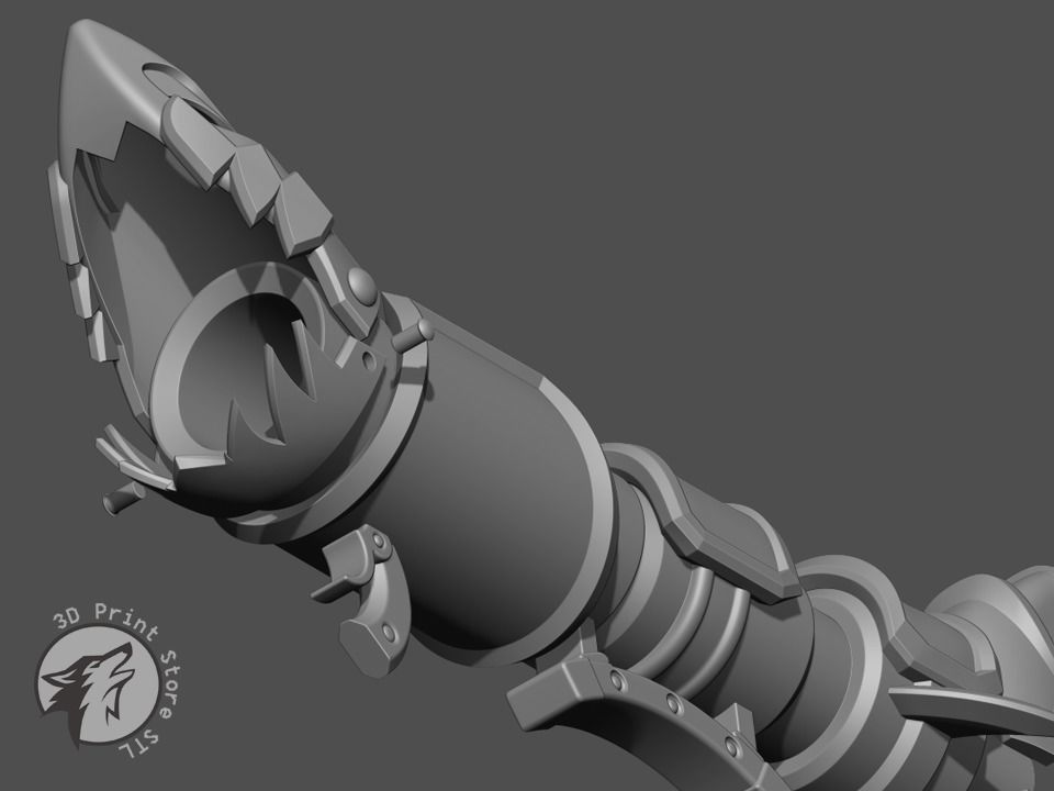 Jinx Weapon Collection LOL - Fan Art 3D print model 3D model 3D ...