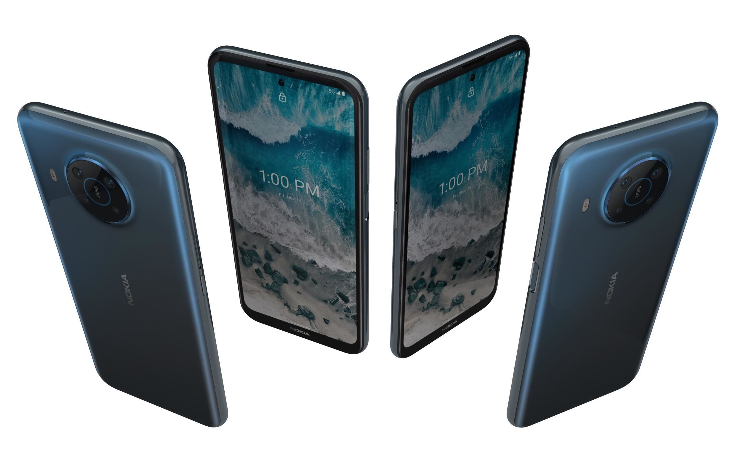 Nokia X100 Midnight Blue 3D model | CGTrader