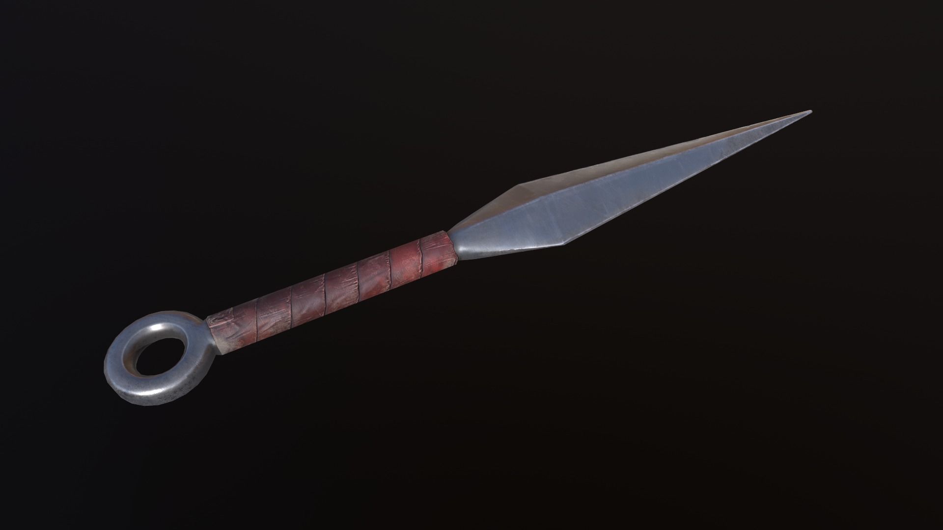 Kunai sword free VR / AR / low-poly 3D model | CGTrader