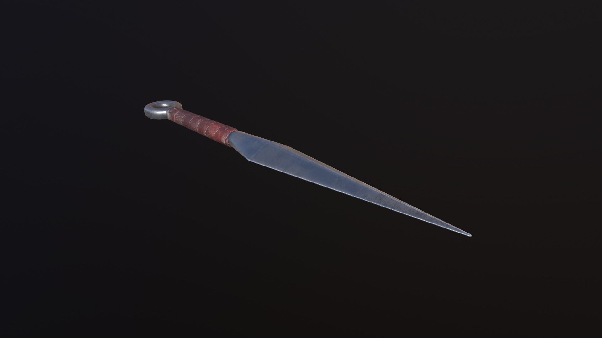 Kunai sword free VR / AR / low-poly 3D model | CGTrader