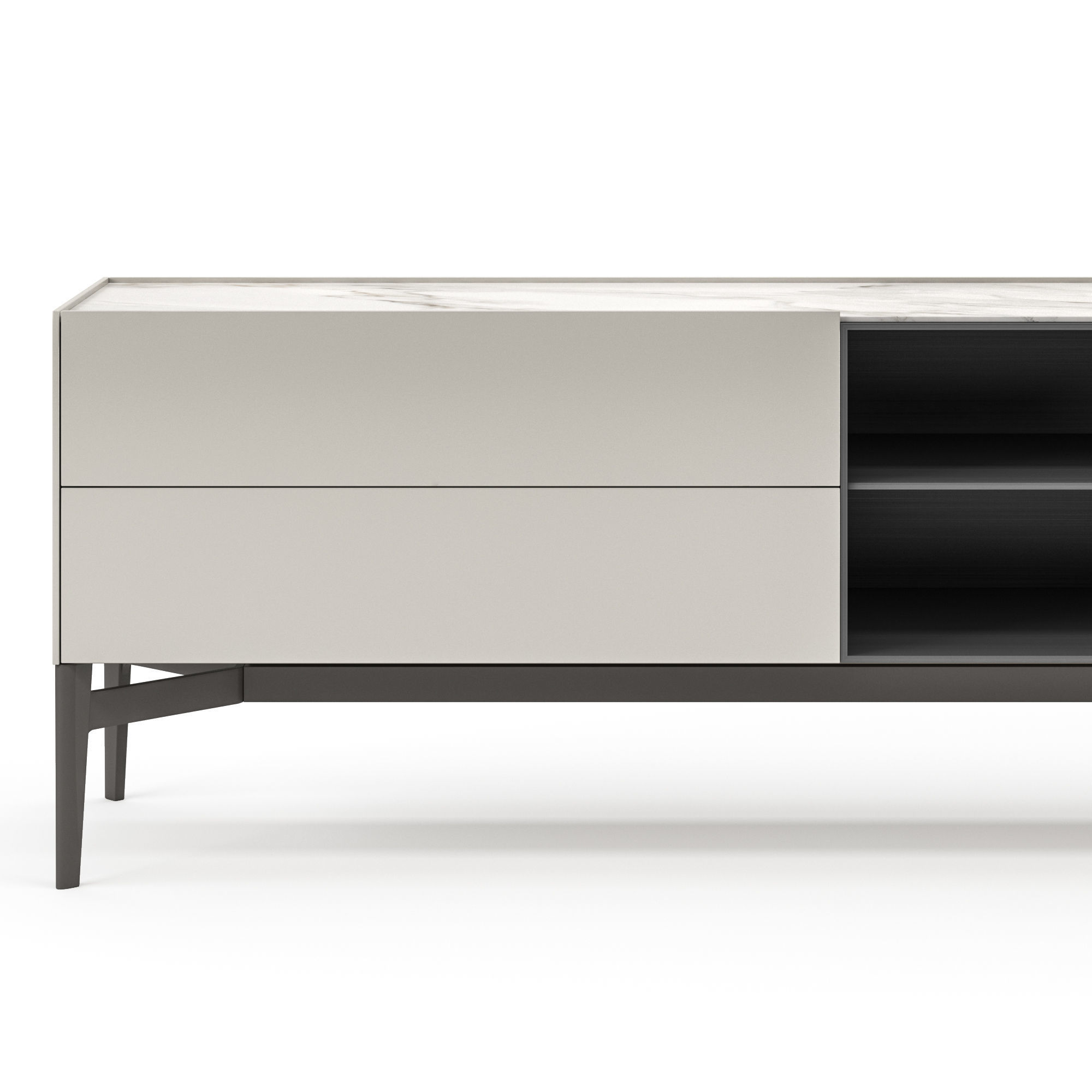 Poliform CODE sideboard 3D model | CGTrader