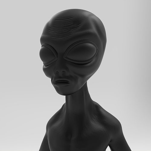 Alien 3D print model 3D model 3D printable | CGTrader