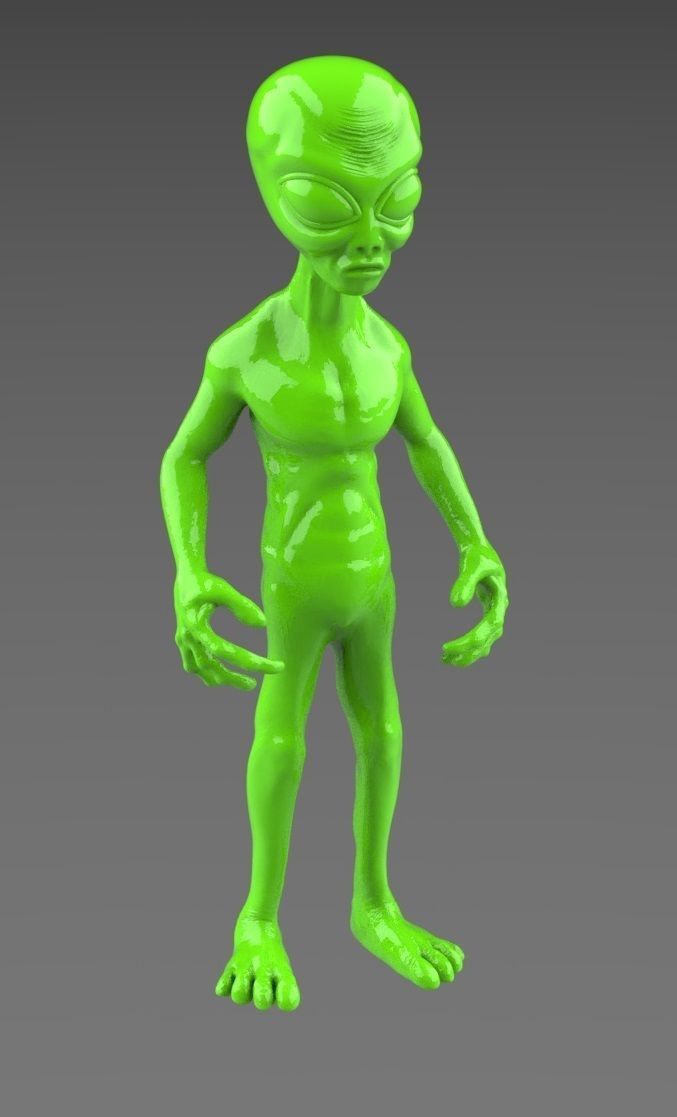 Alien 3D print model 3D model 3D printable | CGTrader