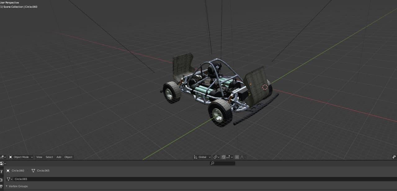 Autonomous Robot Car 3D model | CGTrader