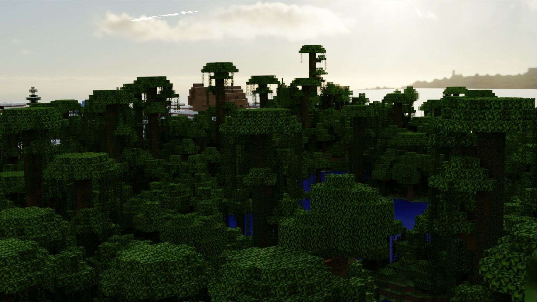 Minecraft Biomes Village Snowy Village Jungle temple Beach free 3D ...