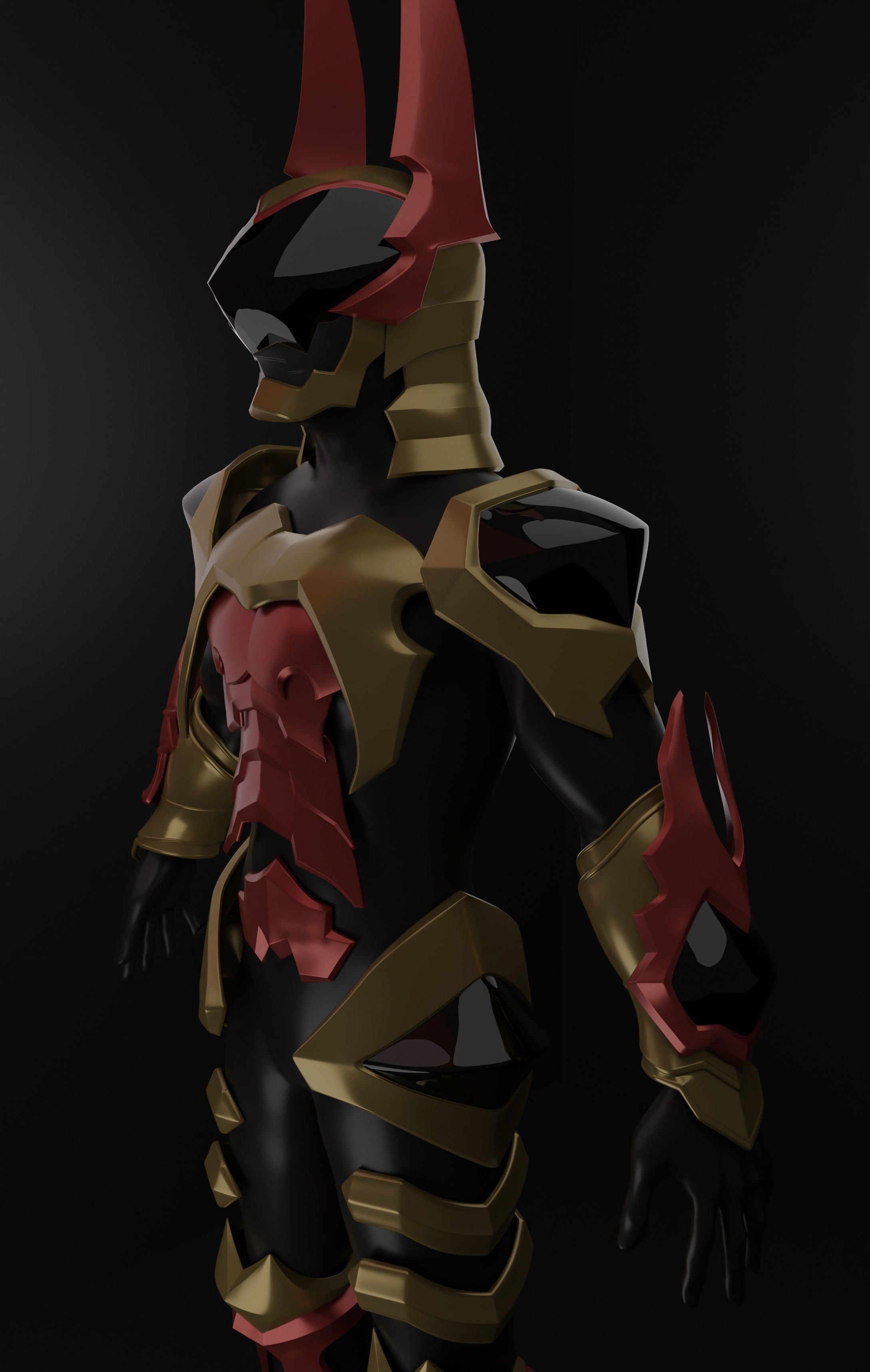 Full Keyblade Armor Terra with Keyblade 3D model | CGTrader