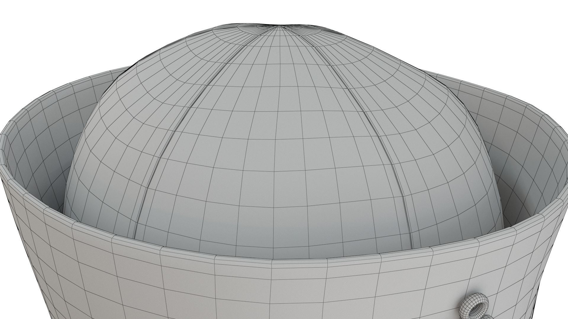 Navy sailor hat 3D model | CGTrader