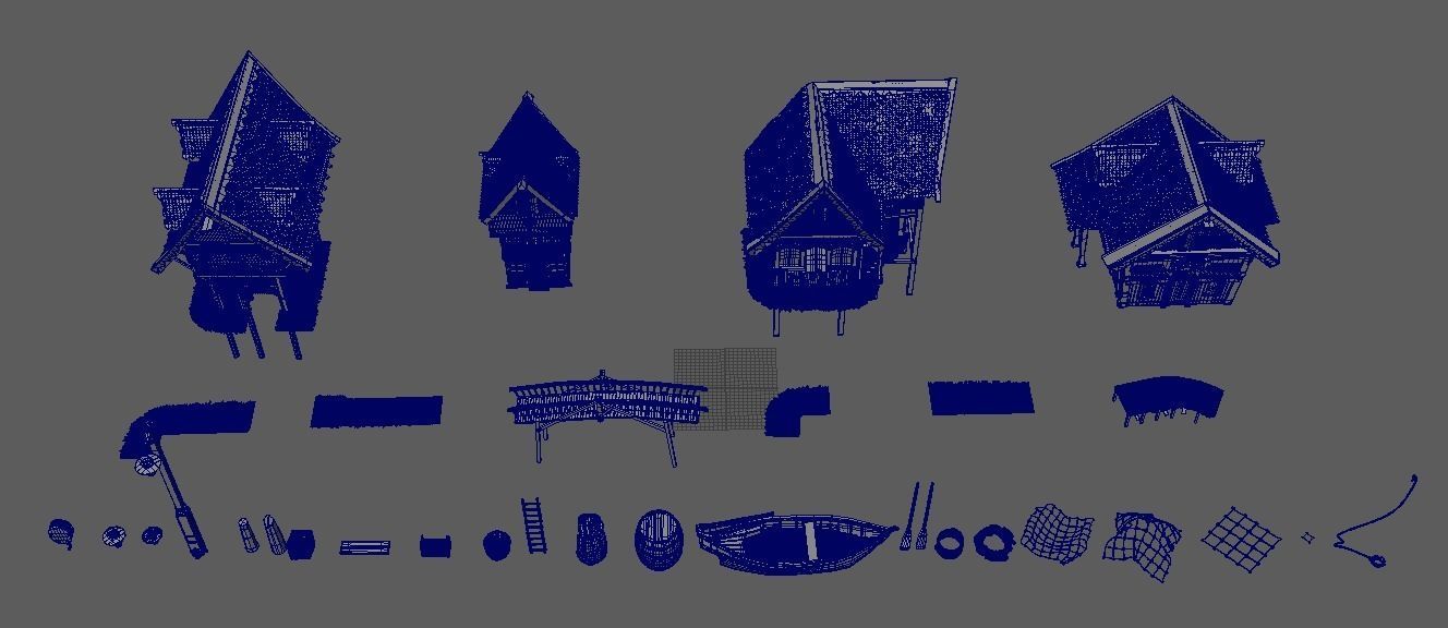 LAKETOWN ESGAROTH 3D model | CGTrader