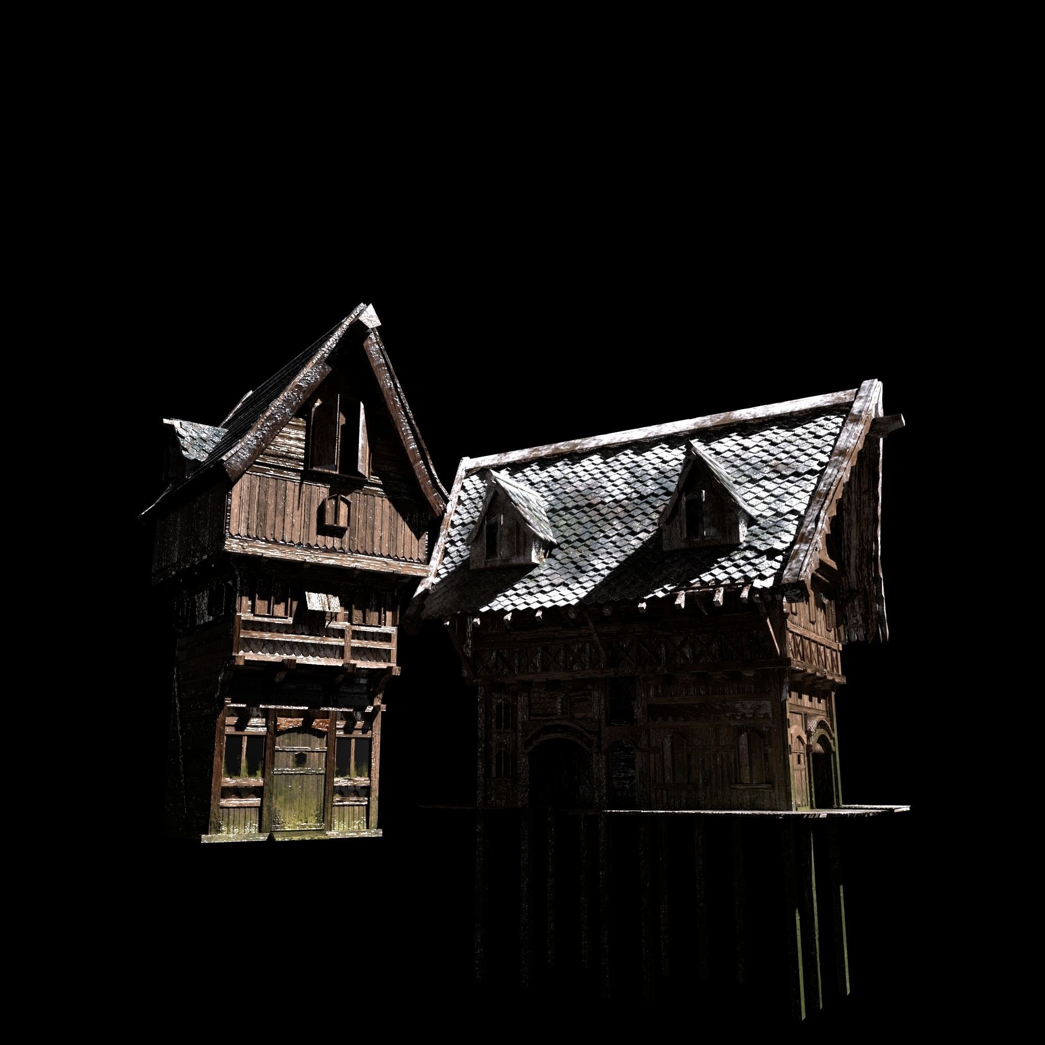 LAKETOWN ESGAROTH 3D model | CGTrader