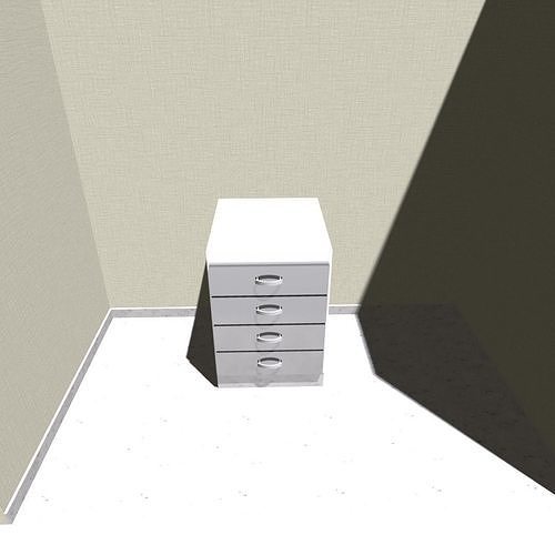Kitchen cabinet drawer 3D model | CGTrader