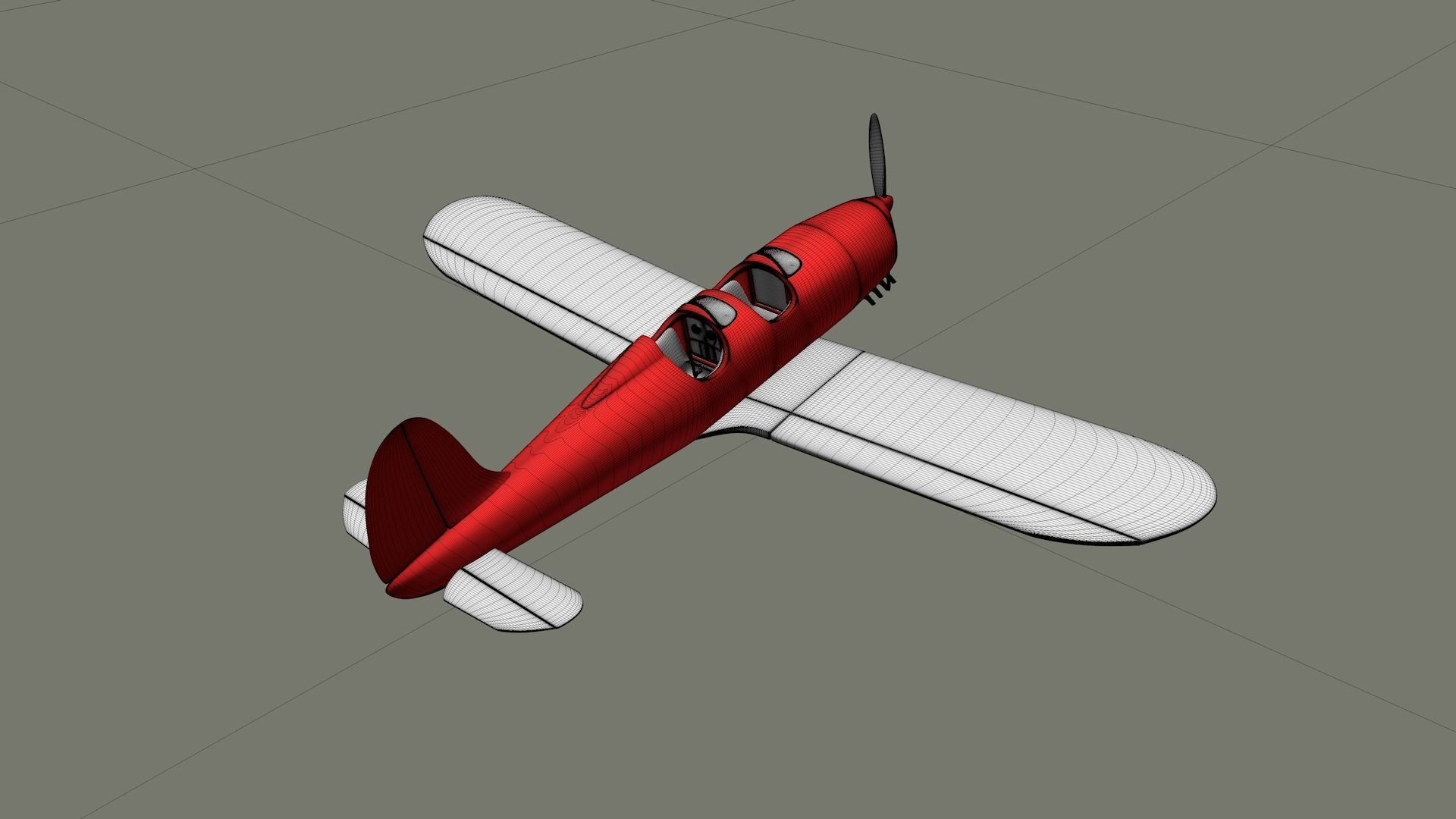 Toy Plane 3D model | CGTrader