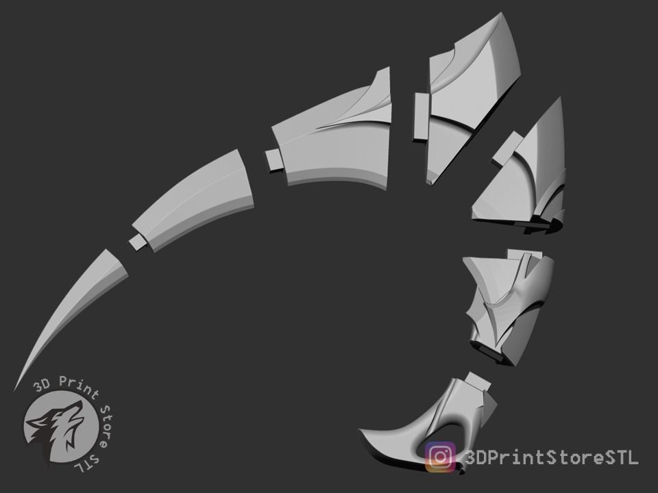 Aphelios Severum LOL league of Legends - Fan Art 3D print model 3D ...